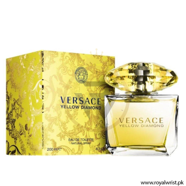 VERSACE YELLOW DIAMOND EDT Perfume For Women 200ML (Original Perfume ...