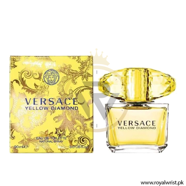 VERSACE YELLOW DIAMOND EDT Perfume For Women 90ML (Original Perfume ...