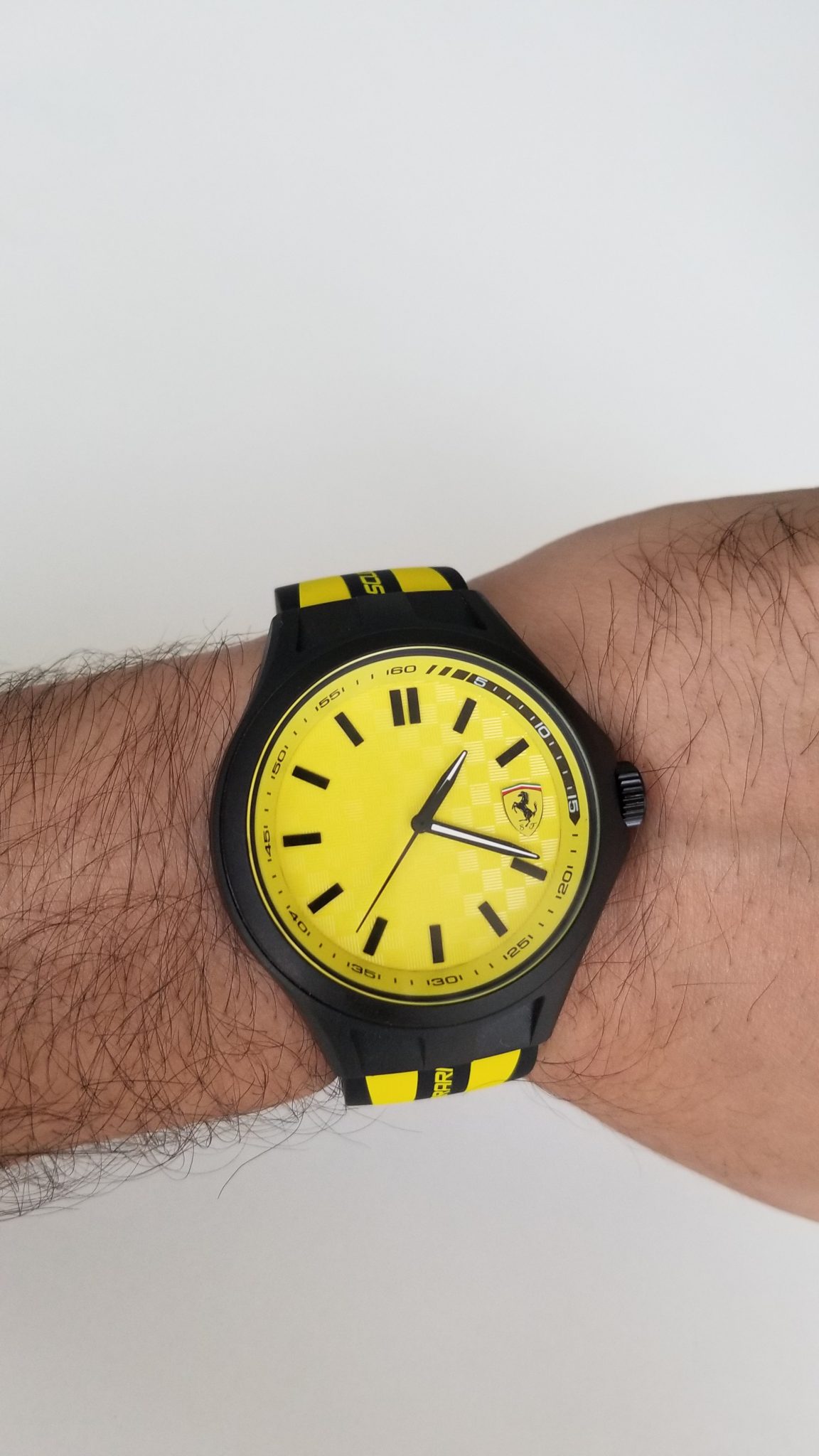 Scuderia Ferrari Analog Yellow Dial Men's Watch - 0830285 - Royalwrist.pk