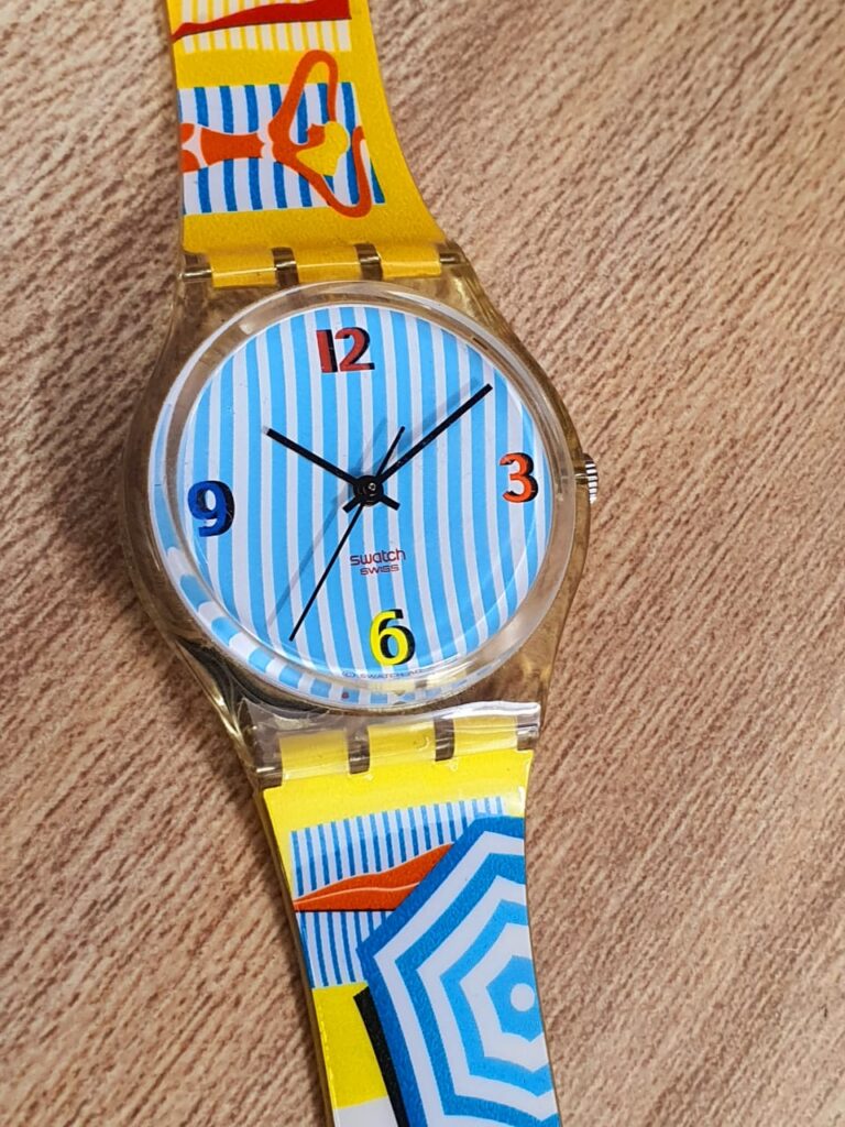Swatch Women’s/Girl’s Swiss Made Quartz Multi Color 34mm Watch G2S35 ...