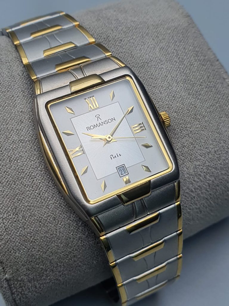 Romanson Women’s Swiss Made Quartz Stainless Steel White Dial 29mm ...
