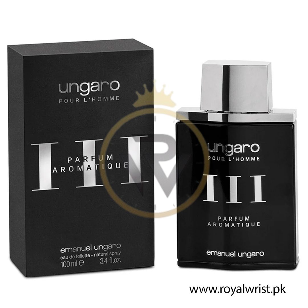 EMANUEL UNGARO UNGARO POUR L’HOMME III PARFUM AROMATIQUE EDT Perfume ...