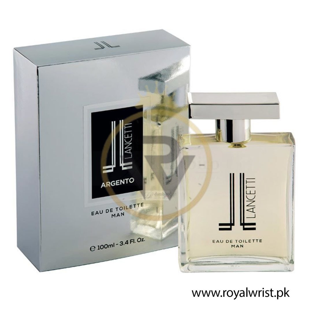 LANCETTI ARGENTO EDT Perfume for Men 100ML (Original Perfume) (RW Ref ...