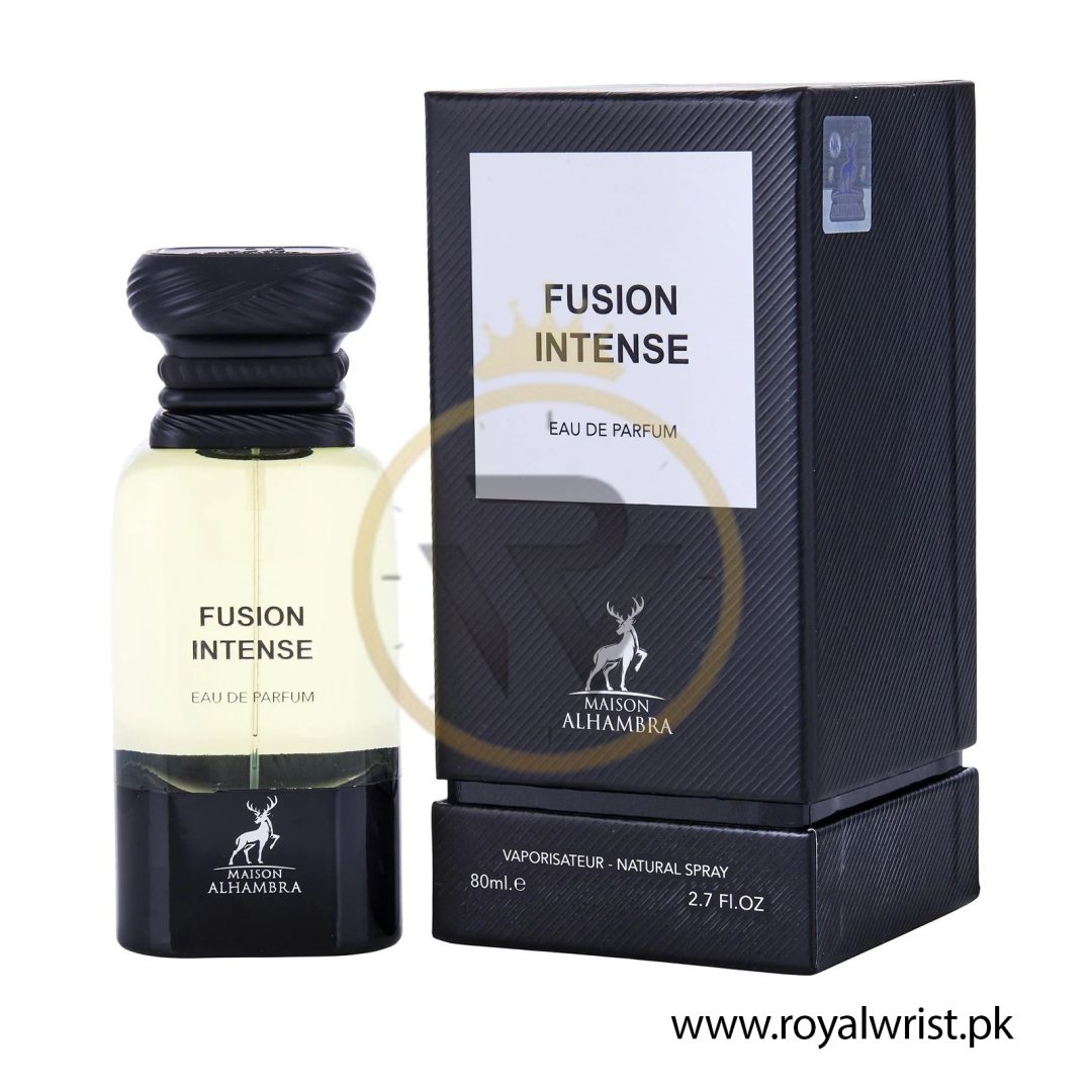 MAISON ALHAMBRA FUSION INTENSE EDP Perfume For Unisex 80ML (Original ...