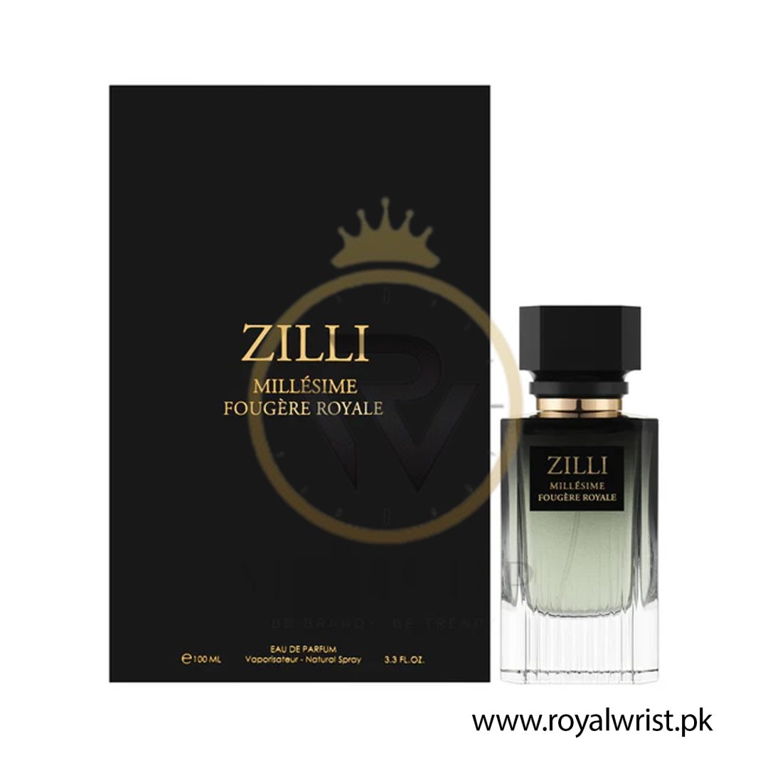 ZILLI MILLESIME FOUGERE ROYALE EDP Perfume For Men 100ML (Original ...